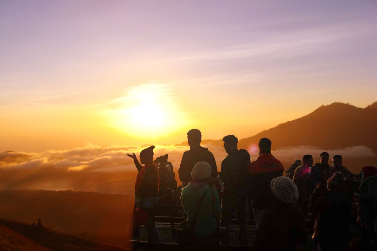 Batur Volcano Sunrise Trekking | Kintamani Bali Mountain Hiking