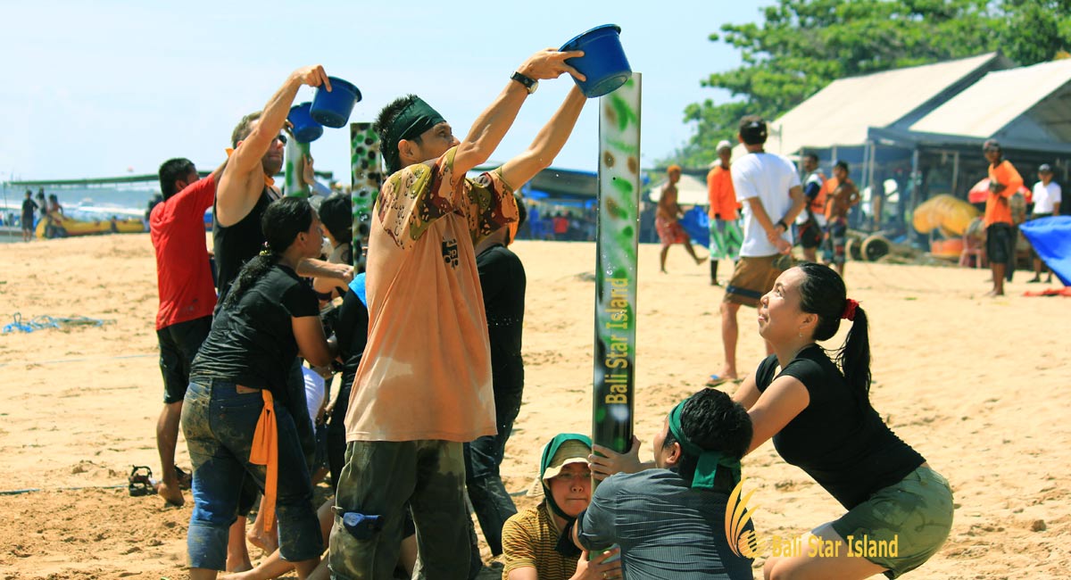 Bali Beach Team Building Activity Fun Games Bali Star Island Bali Beach Team Building Activity Fun Games Bali Star Island