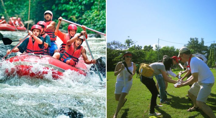Garden Team Building Rafting Package | Bali Star Island