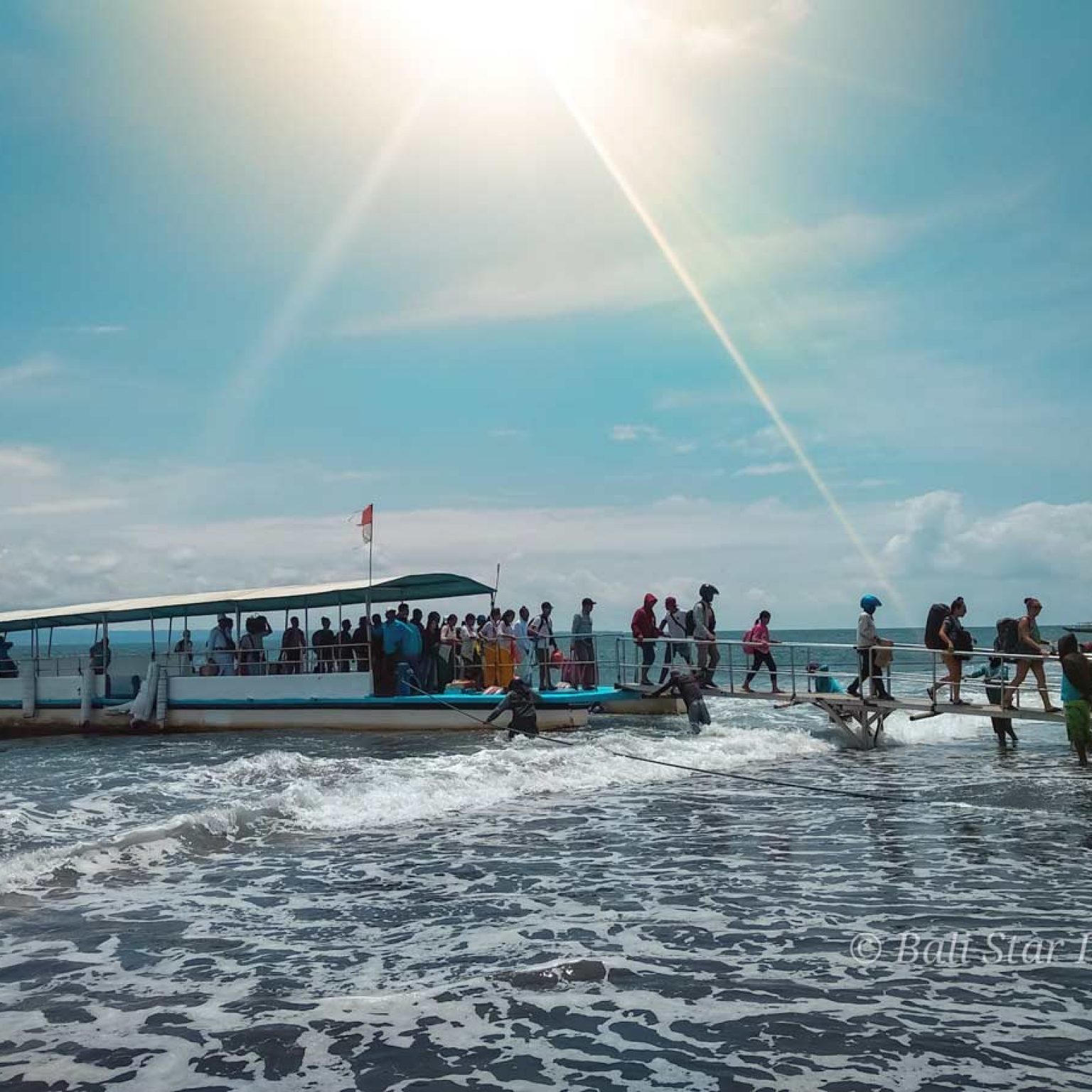Kusamba Pier Port is a jetty on the shores of Kusamba Beach