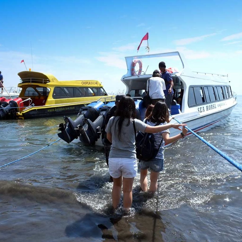 Sanur Pier Harbour - embarkation to Nusa Penida and Gili