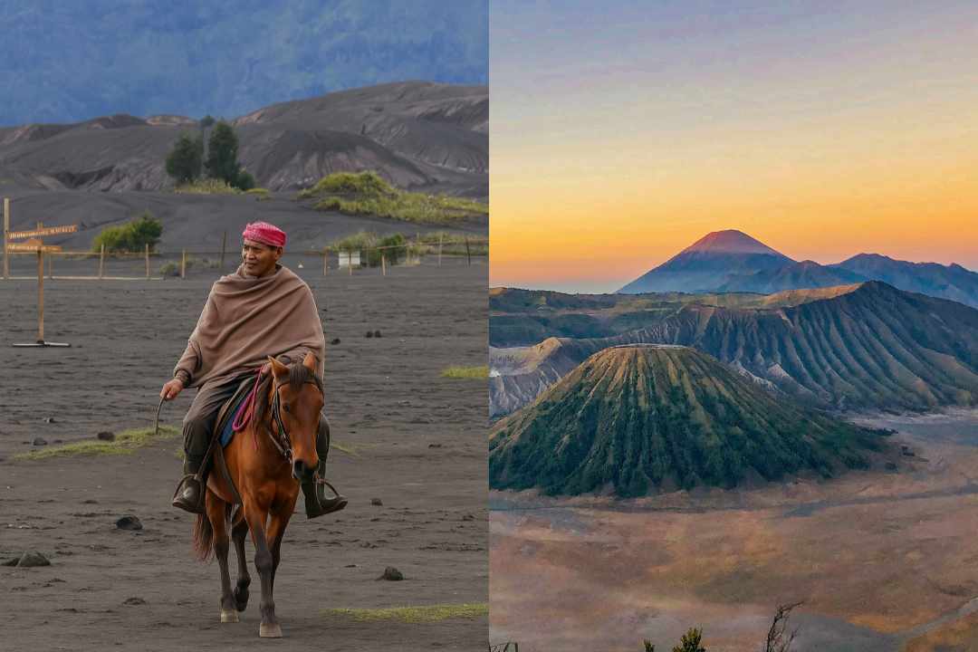 Bromo Mountain Sunrise in East Java Tengger National Park